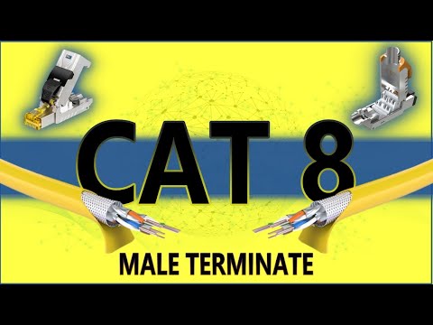 DIY Cat 8 Ethernet Cable - Male Field Termination - Save Money!