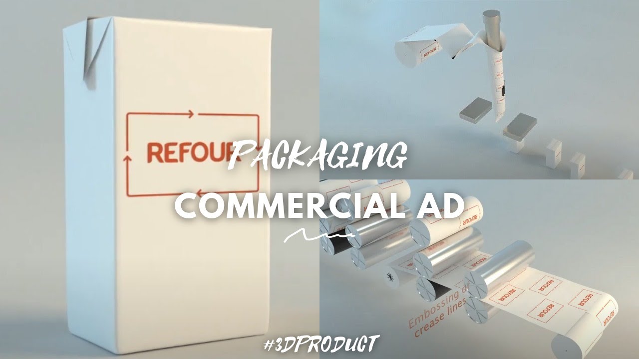 Packaging Commercial Ad For Product Introduction #ad #productdesign ...
