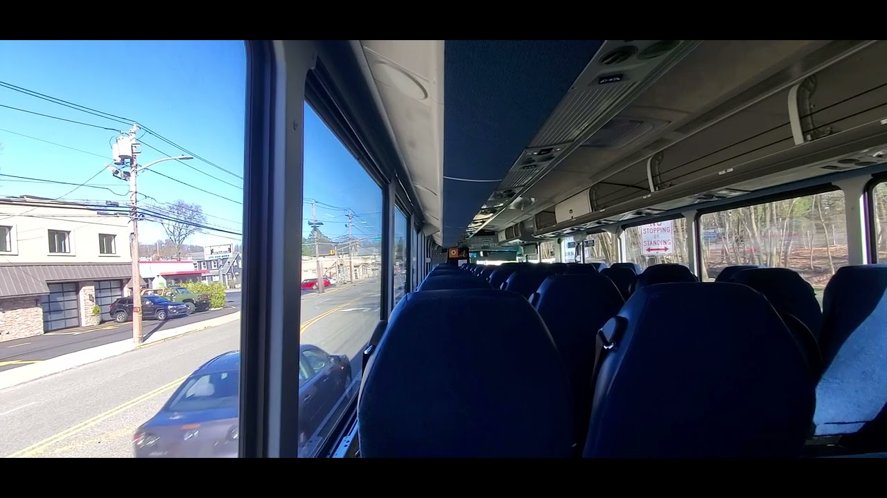 DeCamp Bus On Board 2017 MCI D4500CT 17118 On Route 33 To New York decamp-bus-on-board-2017-mci-d4500ct-17118-on-route-33-to-new-york