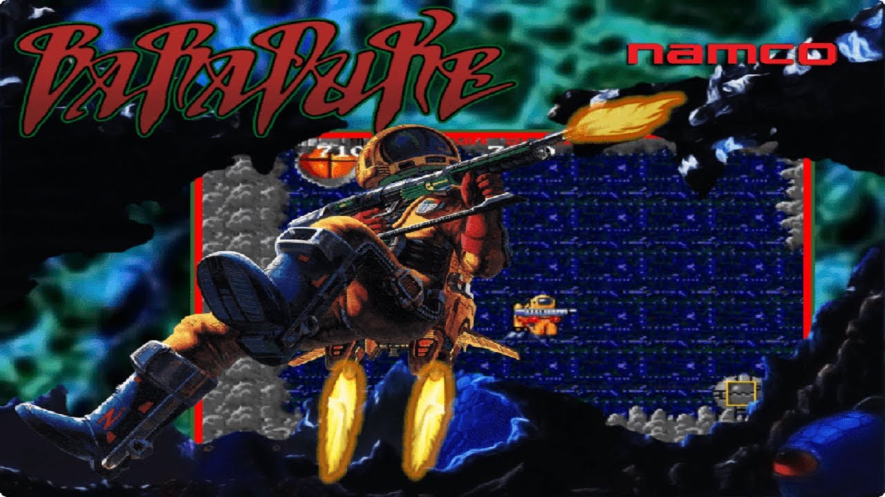 Gameplay "BaraDuke" - Namco (1985) - Arcade - YouTube