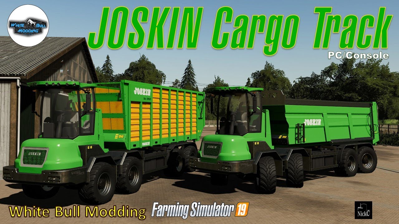 FS 19 ⚙️ JOSKIN Cargo Track Pack by WhiteBull Modding - Preview ...
