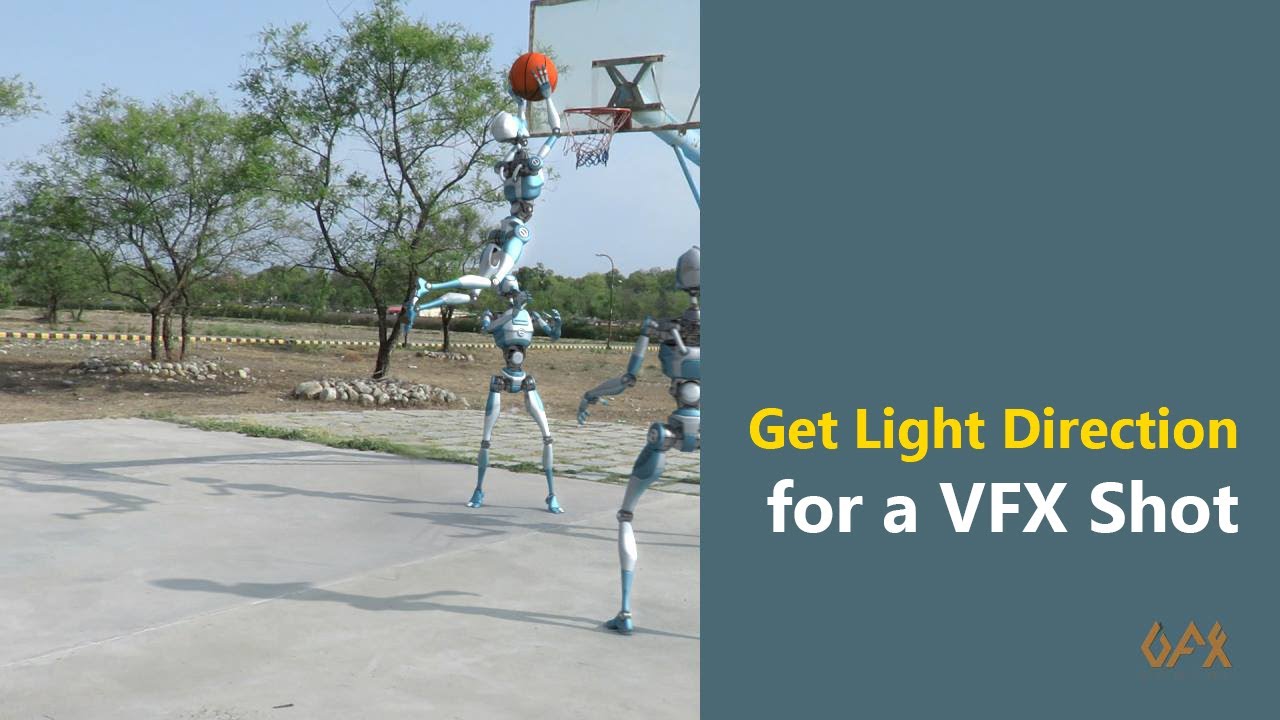 VFX Tutorial | Get Light Direction for a VFX Shot | PF Track . Maya ...