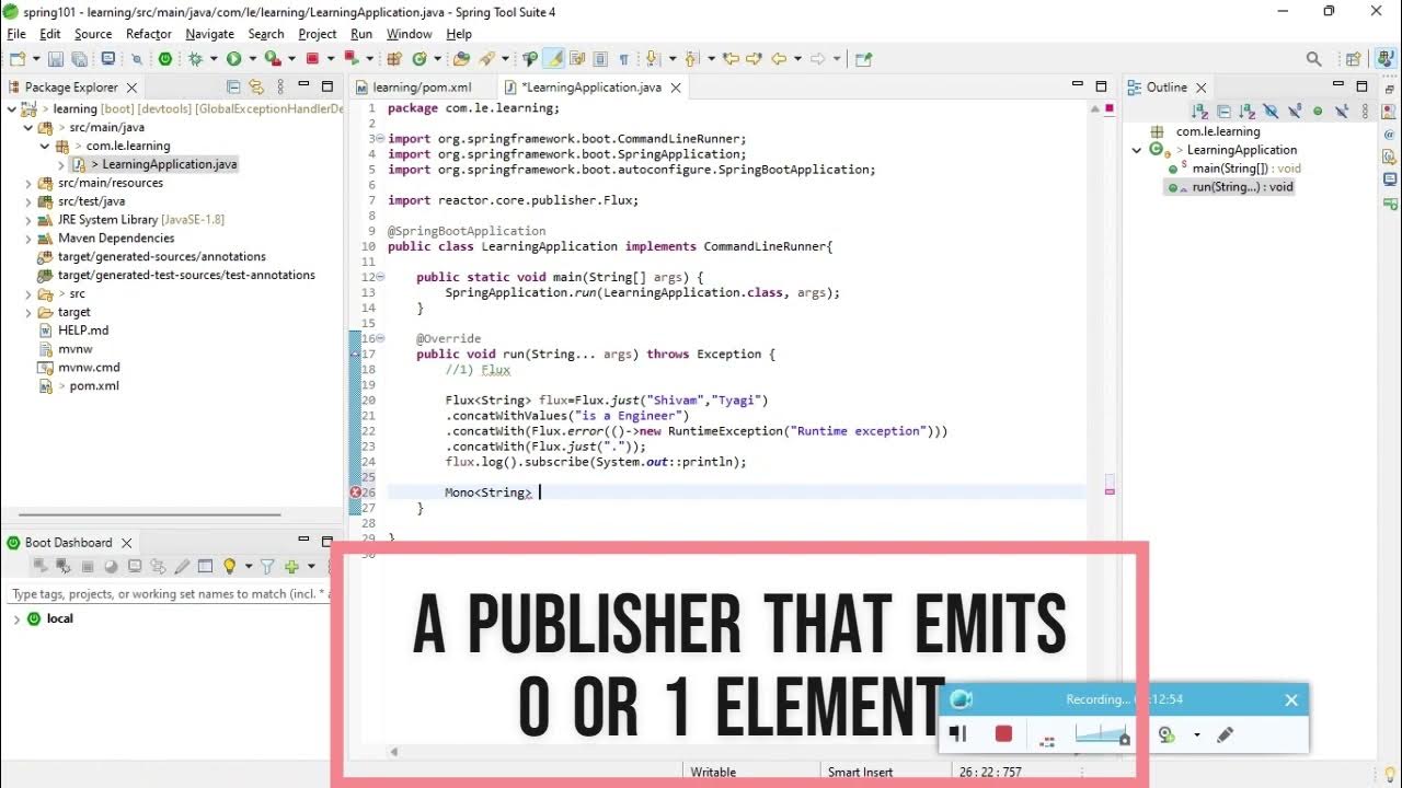 Web Flux Spring boot part1 | JAVA | HINDI - YouTube