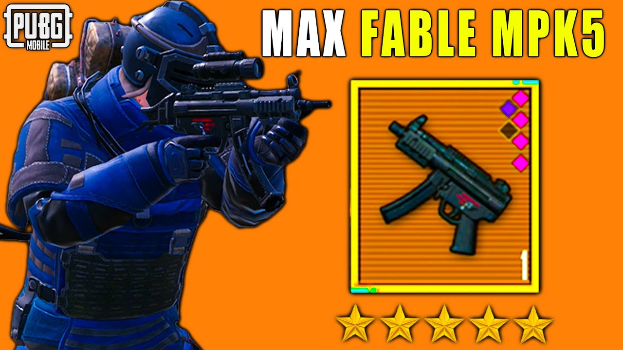 FULLY MAX LEVEL FABLE MPK5 GAMEPLAY, NEW PUBG SURVIVAL MODE , PUBG ...