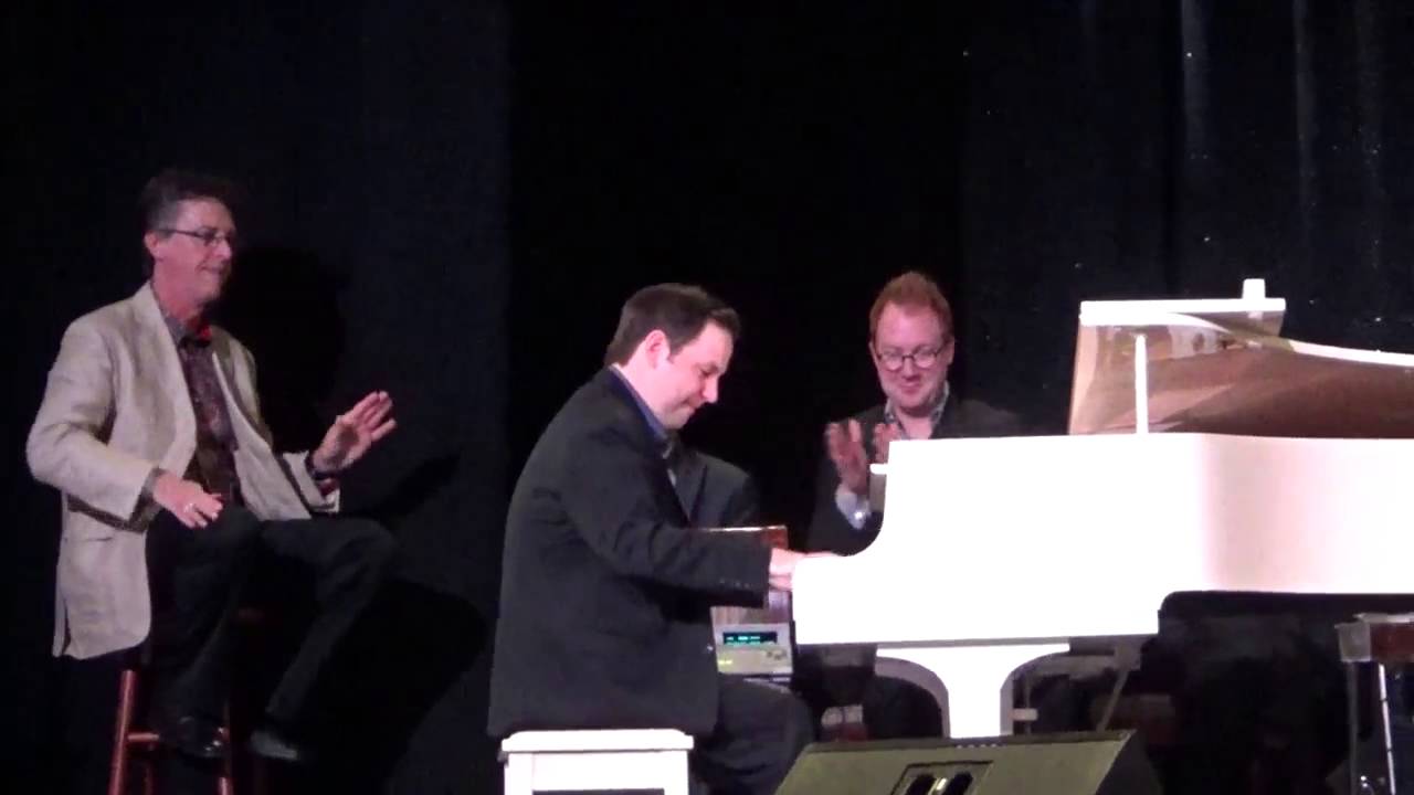 Andy Stringfield at Parade of Pianos Singing at Sea 2016 Kingdom Heirs ...