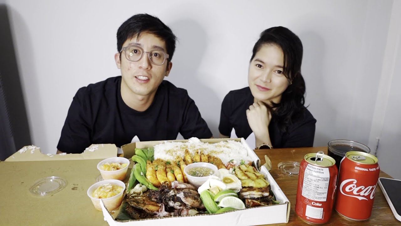 Kamayan Platter Mukbang by Allano’s Catering //1st Mukbang inspired by ...