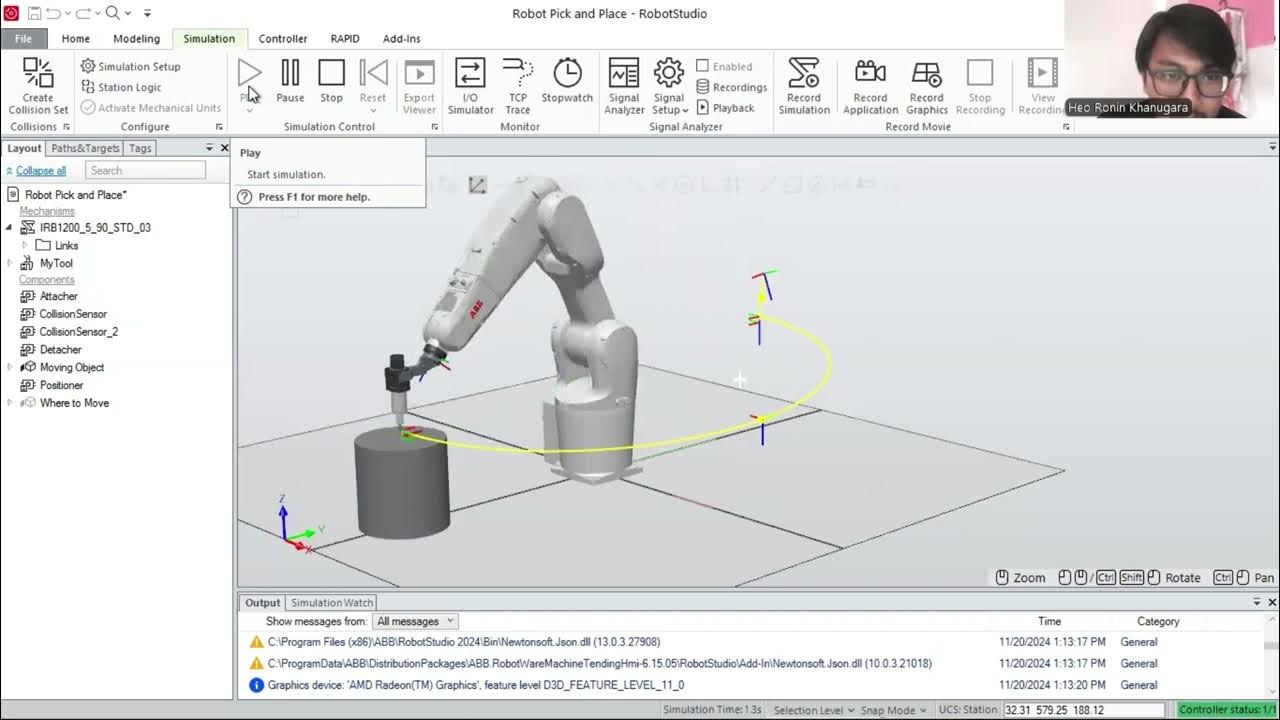 Project Digital Manufacturing - ABB Robot Studio - S1 Teknik Mesin ...