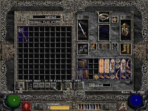 Diablo 2 - Civerb's Icon Drop - Holy Grail (166 out of 502) - YouTube