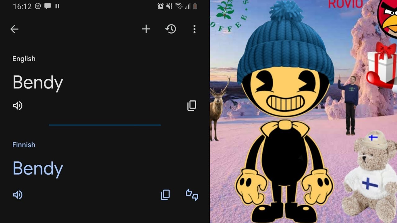Bendy in different languages meme - YouTube
