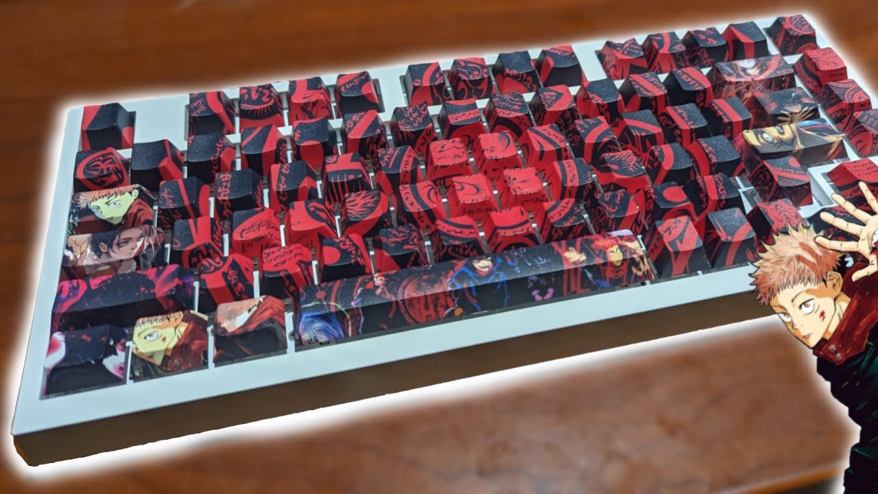 The Jujutsu Kaisen Keyboard - YouTube