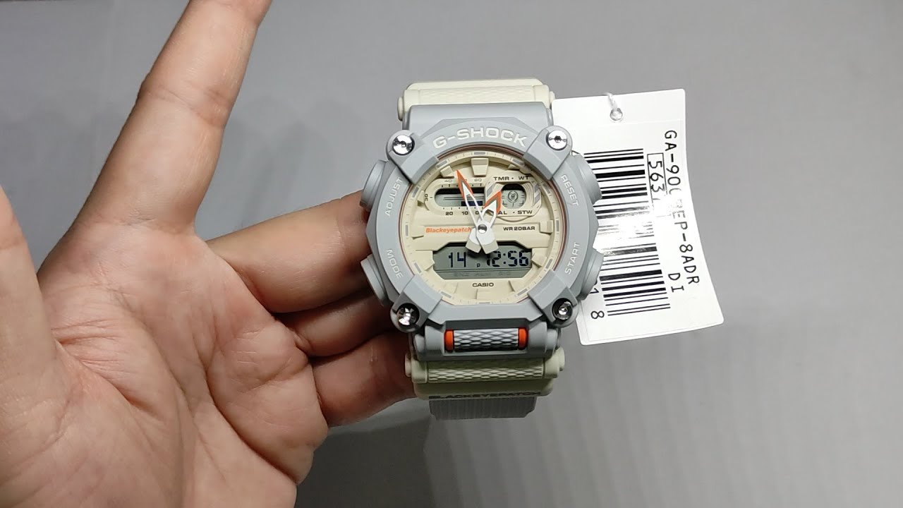 Cara Setting Jam Tangan Casio G-Shock GA-900BEP-8A Agar Sinkron Digital ...