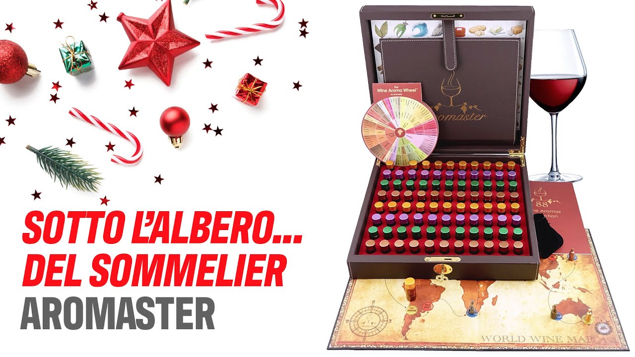 Sotto l’albero... del sommelier: Kit Maestro Aromi del Vino Aromaster - YouTube