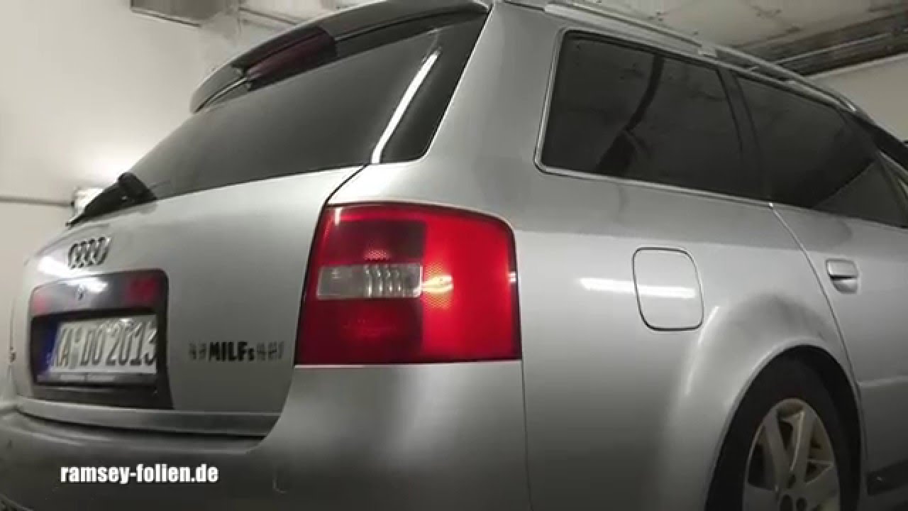 ramsey-folien.de - Audi S6 tuning Auto Tönungsfolie - YouTube