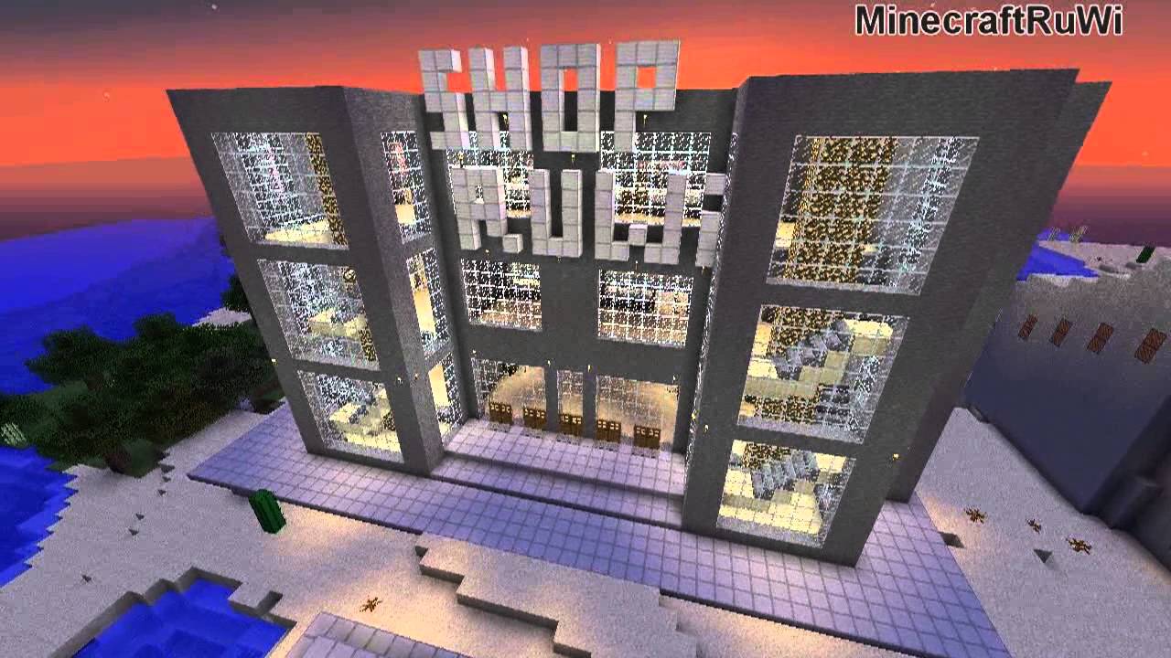 Mall in Minecraft by McRuWi (Preview) - YouTube