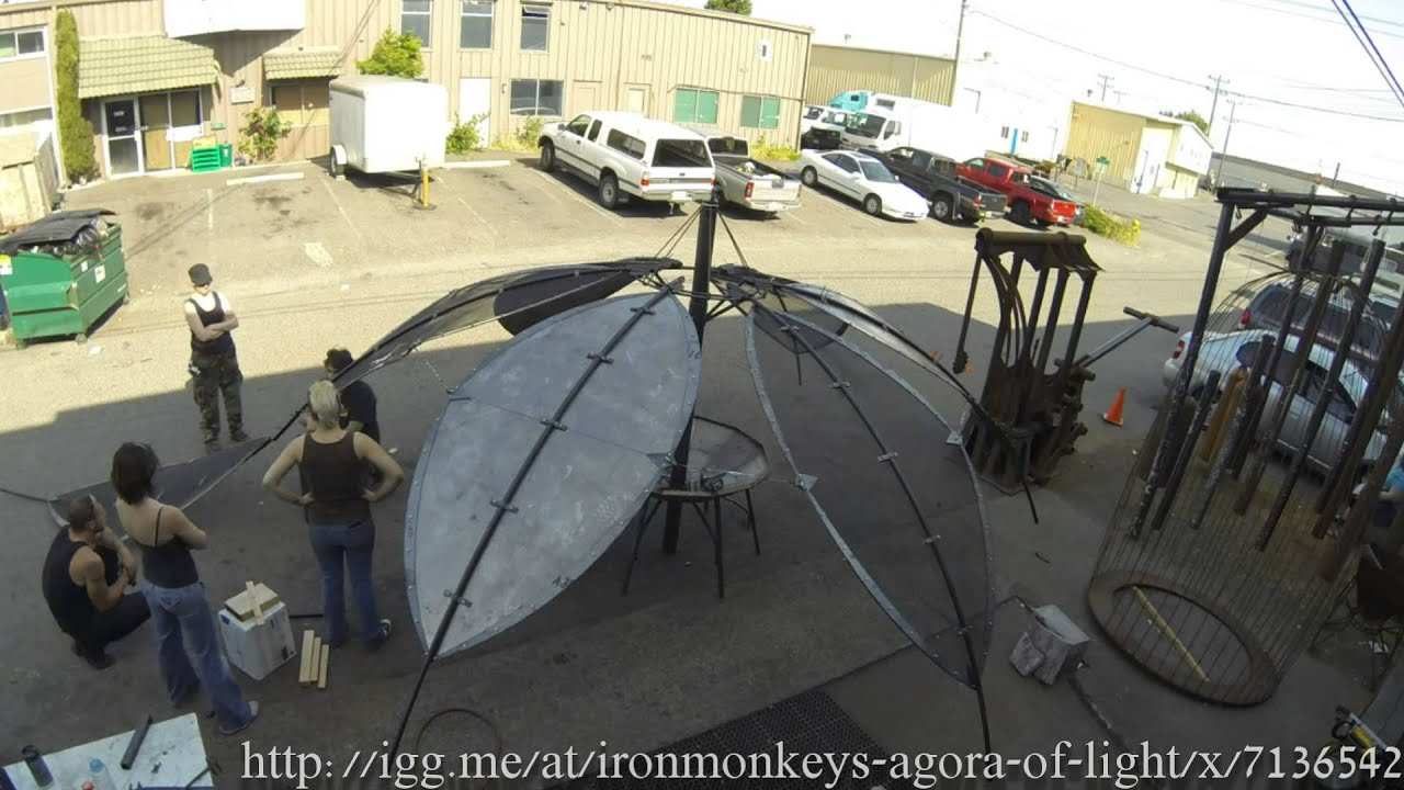 Monkey work day Time Lapse of Agora Setup - YouTube