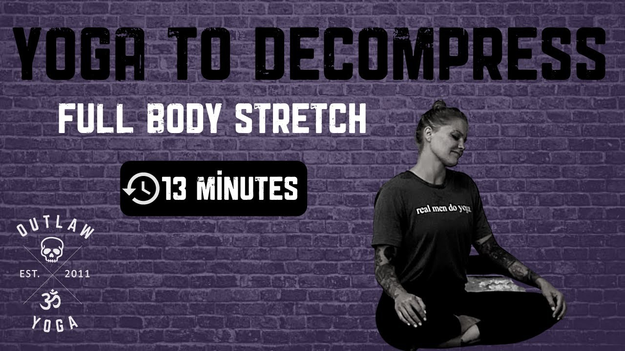Relaxing Yoga to Decompress | Full Body Stretch - YouTube