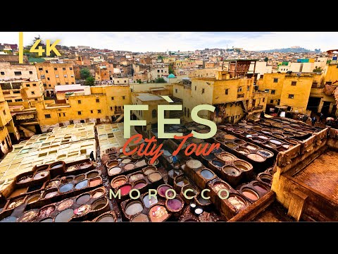 Tour of Fes, Morocco in 4K | Largest Medina in the World!
