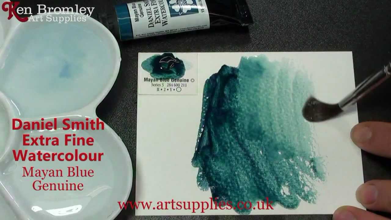 Daniel Smith Extra Fine Watercolour Mayan Blue Genuine 211 Series 3 ...