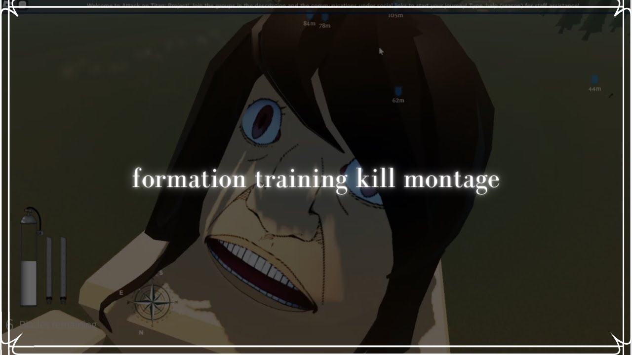[aot:p] formation training kill montage - YouTube