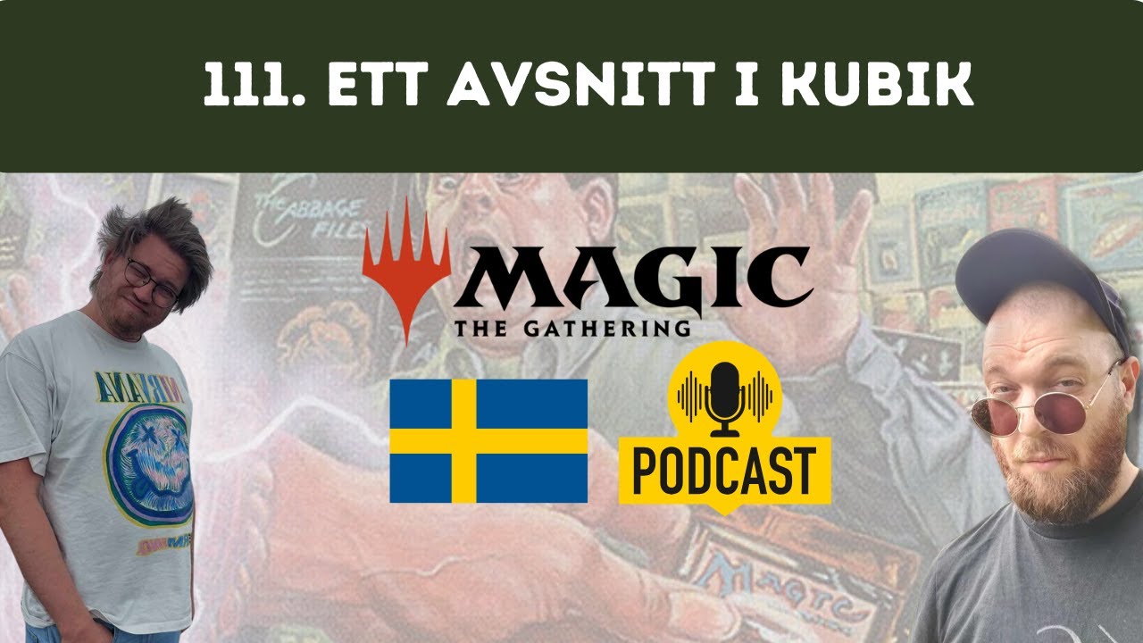 Swedish Magic Podcast - På Stacken 111. Ett avsnitt i kubik - YouTube
