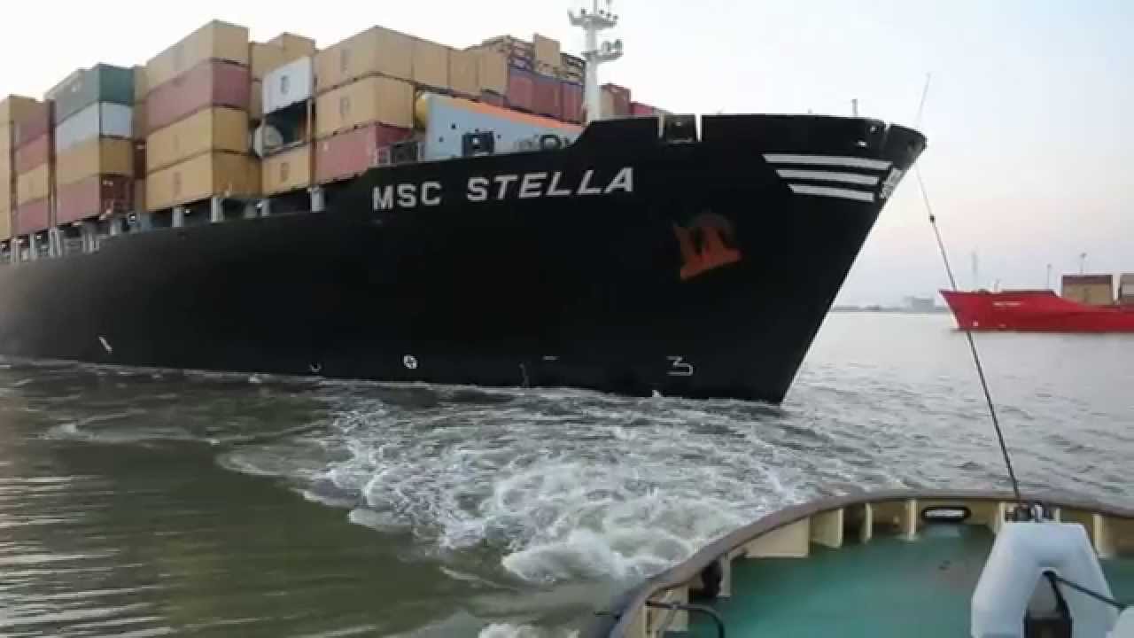 Assisting Msc Stella HD - YouTube
