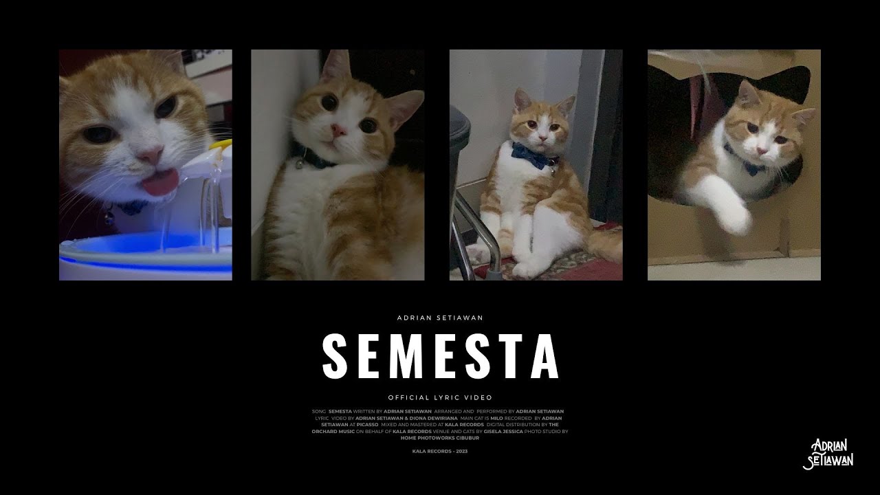 Adrian Setiawan - Semesta (Portrait Lyric Video) - YouTube Music