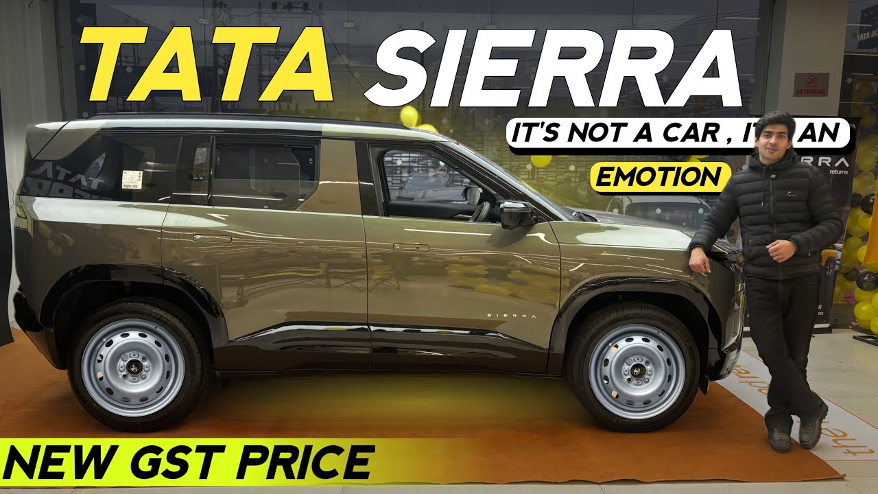 Finally Tata Sierra Base Model Revealed | Tata Sierra Base Model All ...