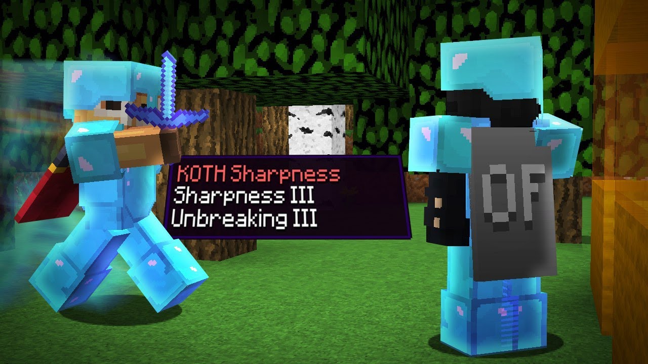 HCF with a KOTH Sharpness... - YouTube