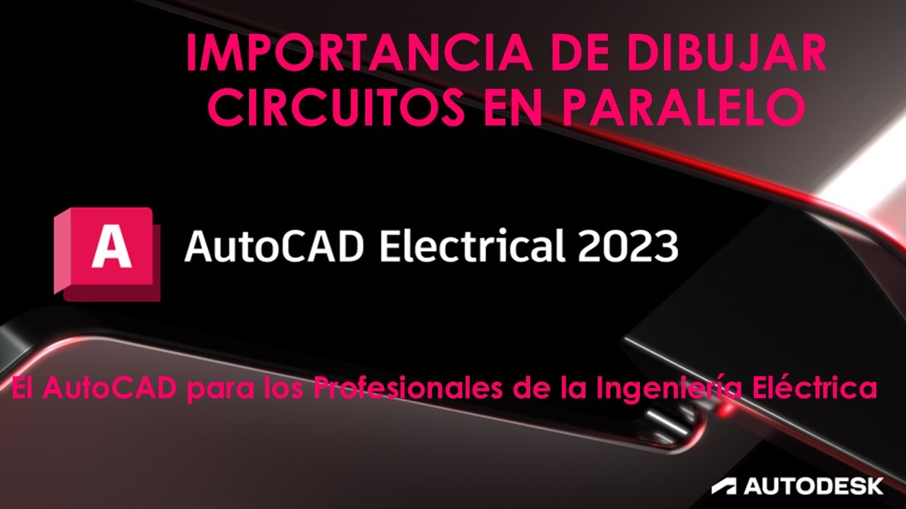 AutoCAD Electrical 2023–25: Circuitos en paralelo y ladders. - YouTube