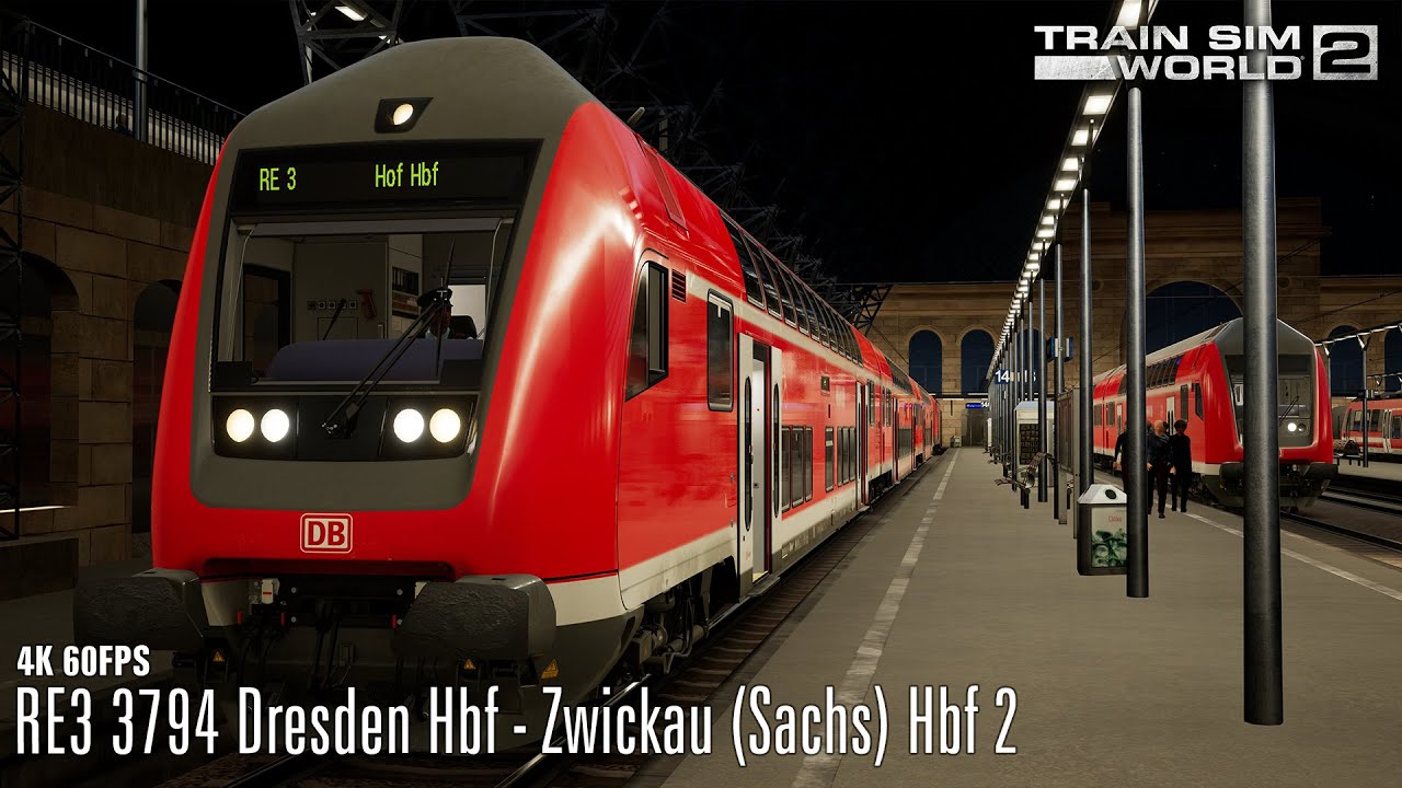 RE3 3794 Dresden Hbf - Zwickau (Sachs) Hbf 2 - Tharandter Rampe - BR ...