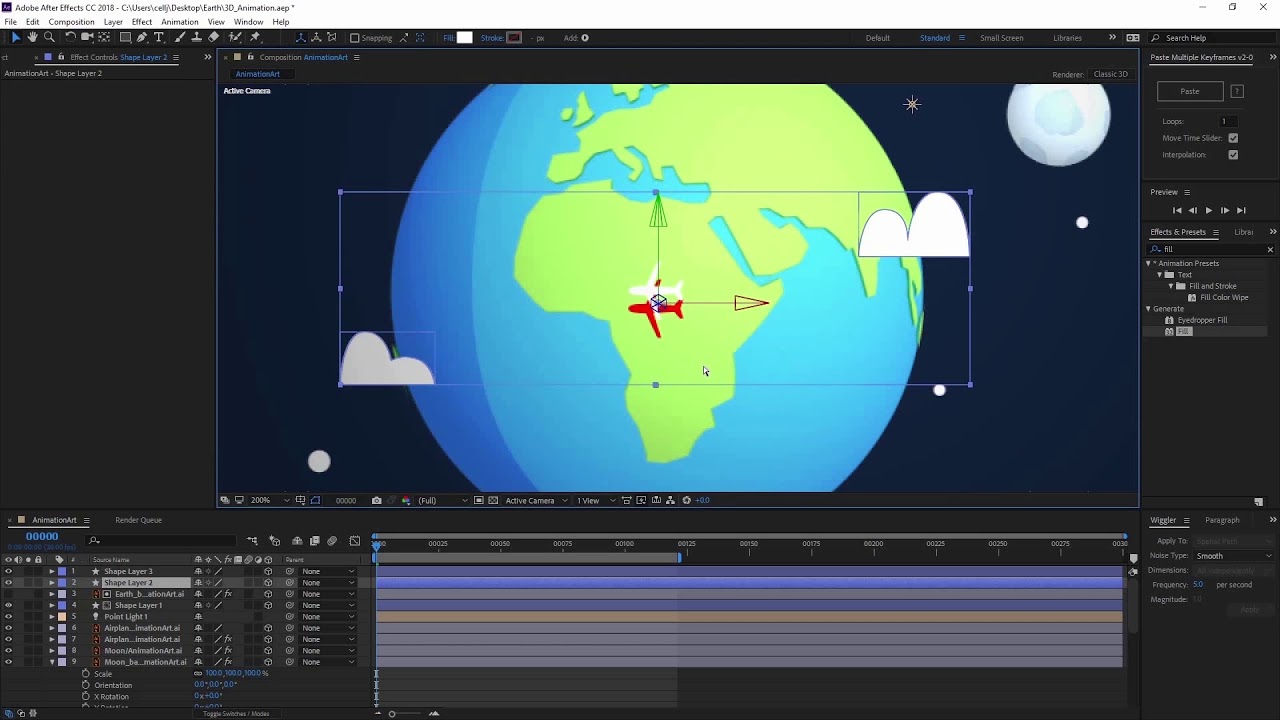 05/08 Developing the Plane — Animation: Create a Flat Design GIF_ENG ...
