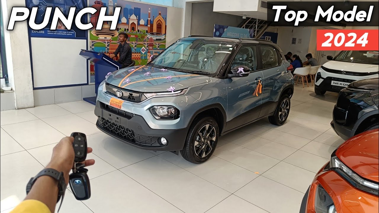 Tata Punch Top Model 2024 ️| Punch Creative AMT Review 😍| - YouTube