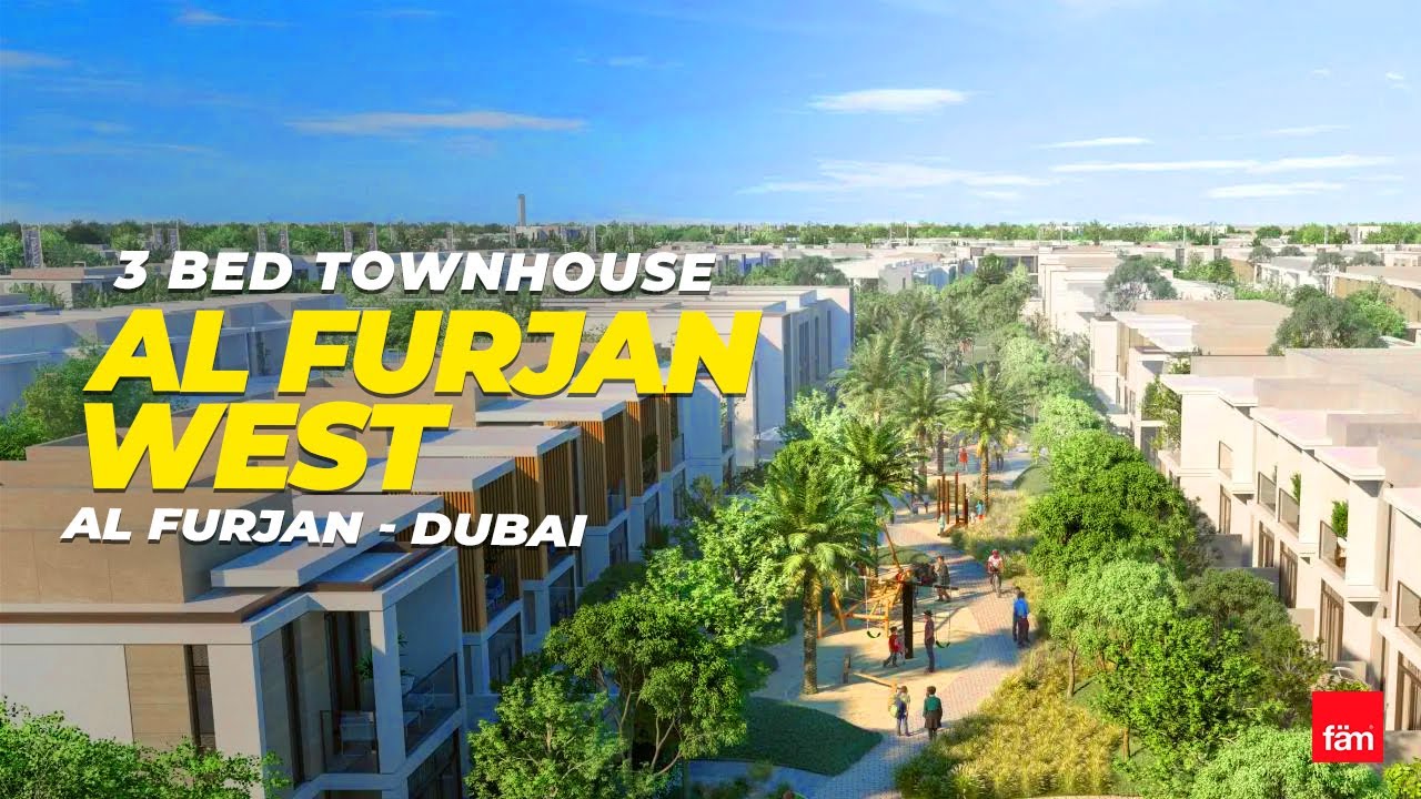 Spacious 3 Bed Townhouse in Al Furjan West, Al Furjan - Dubai - YouTube