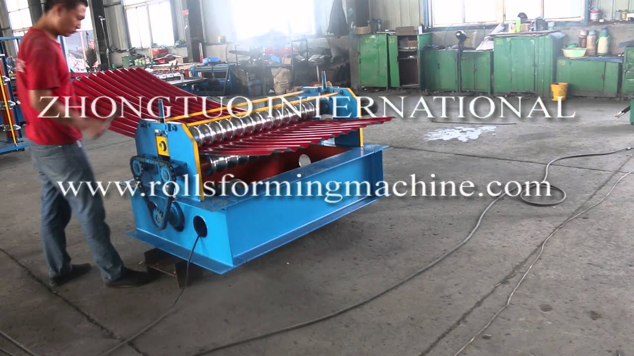 arching machine made in china - YouTube