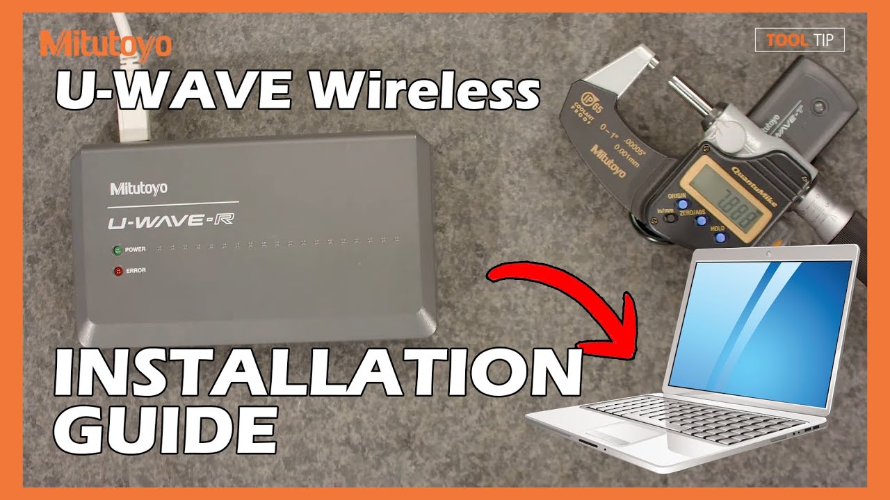Mitutoyo U-Wave Wireless; Installation Guide - YouTube