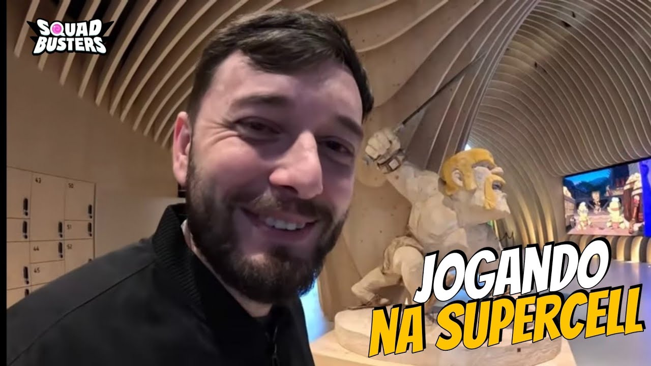 JOGUEI SQUAD BUSTERS NA FINLÂNDIA SEDE DA SUPERCELL ! - YouTube