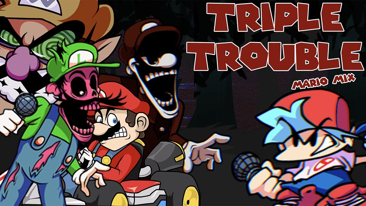 TRIPLE TROUBLE MARIO MIX - YouTube
