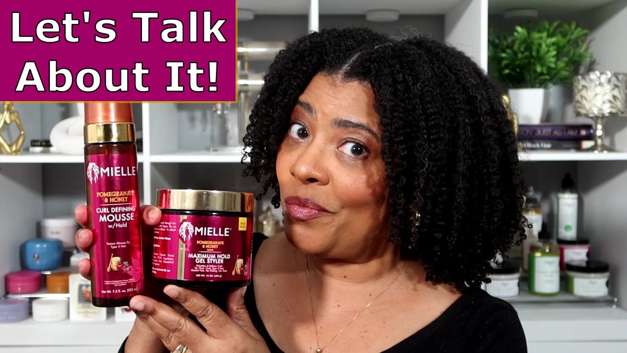 MIELLE Pomegranate & Honey Mousse/Gel Combo for My WNG / Demo & Honest ...