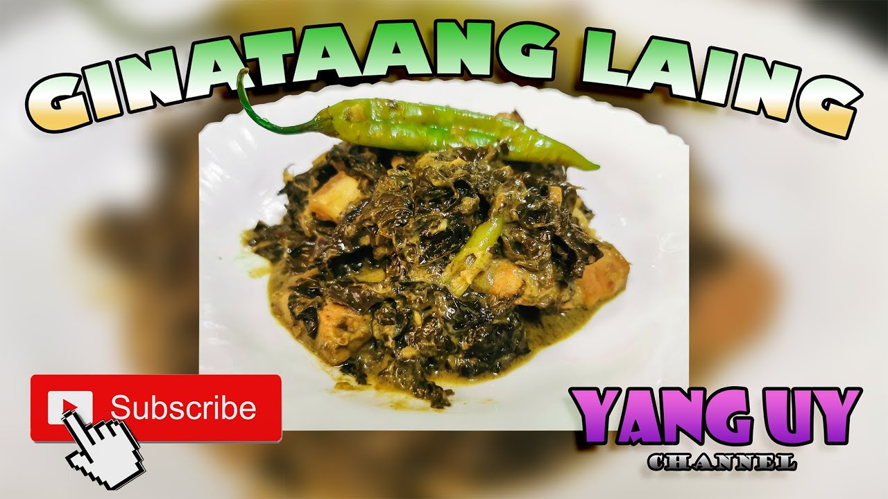 Ginataang Laing // Simple & Easy // Cooking Vlog #15 - YouTube