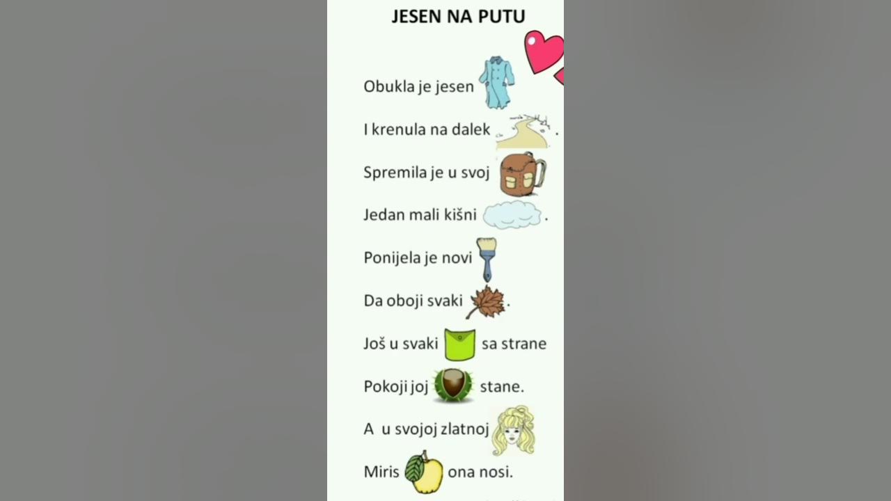 Jesen na putu - YouTube