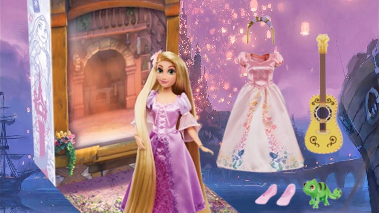 Rapunzel Disney Story Doll Unboxing / Review - Disney’s Tangled ...