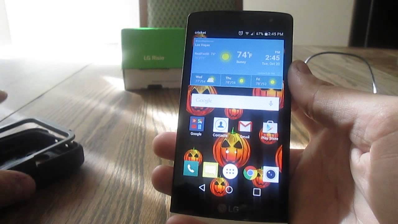 LG Risio Review - JCB - YouTube