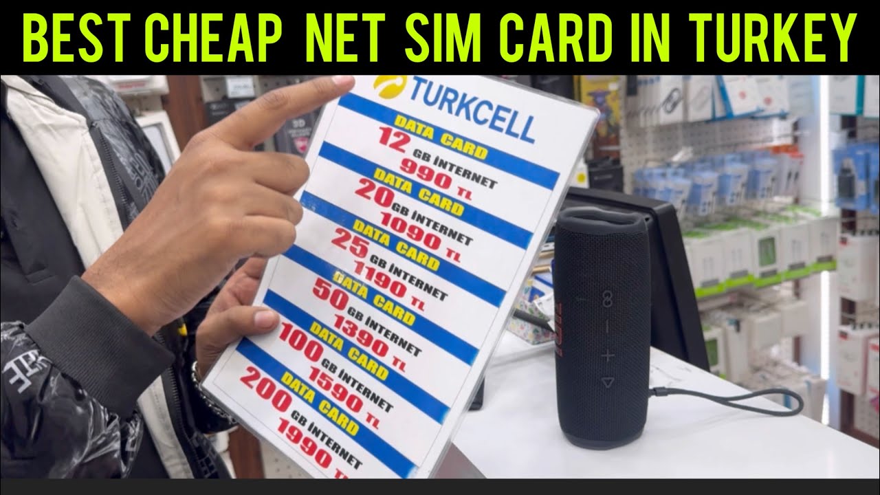 How To But ESIM In Turkey - Best Cheap SIM Card in Turkey - Review ...