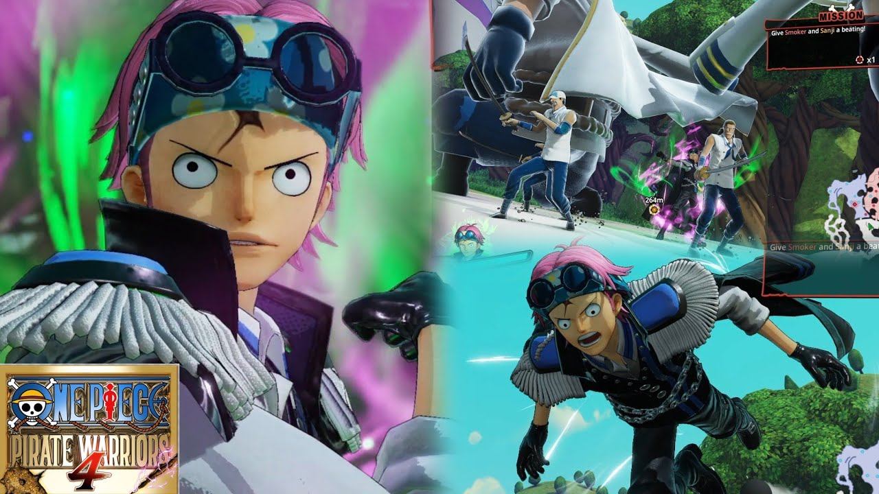 Koby (Film Red) Complete Moveset-One Piece: Pirate Warriors 4 (All ...