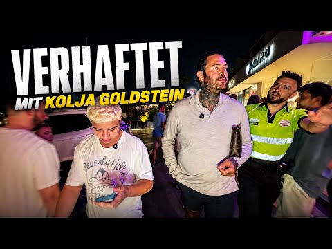 KOLJA GOLDSTEIN UND ICH WURDEN VERHAFTET👮 🔥