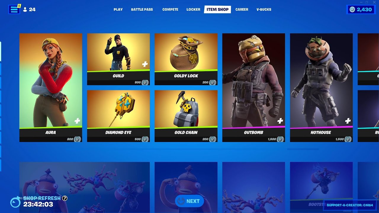 MID SHOPS ARE BACK [] Fortnite Item Shop September 19 2022 - YouTube