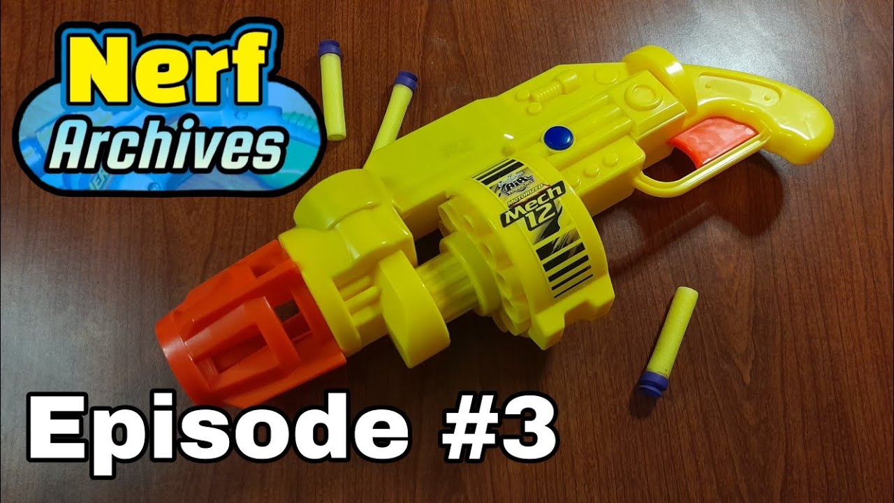 The Buzz Bee Mech 12 - Nerf Archives S1E3 - YouTube