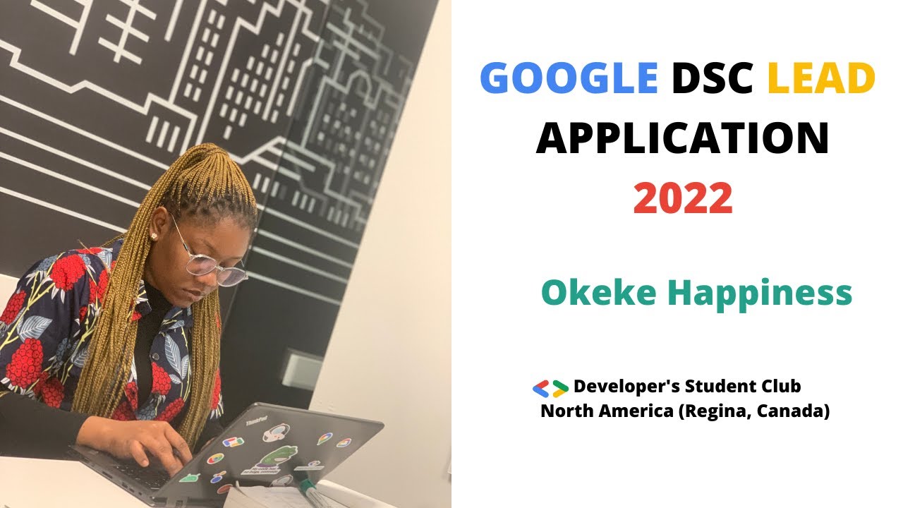 Google Developer Student Club (GDSC) Lead Application 2022 |[Selected ...