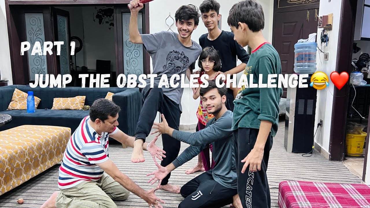ibi Sheikh | JUMP THE OBSTACLES😂 | CHALLENGE | VLOG. - YouTube