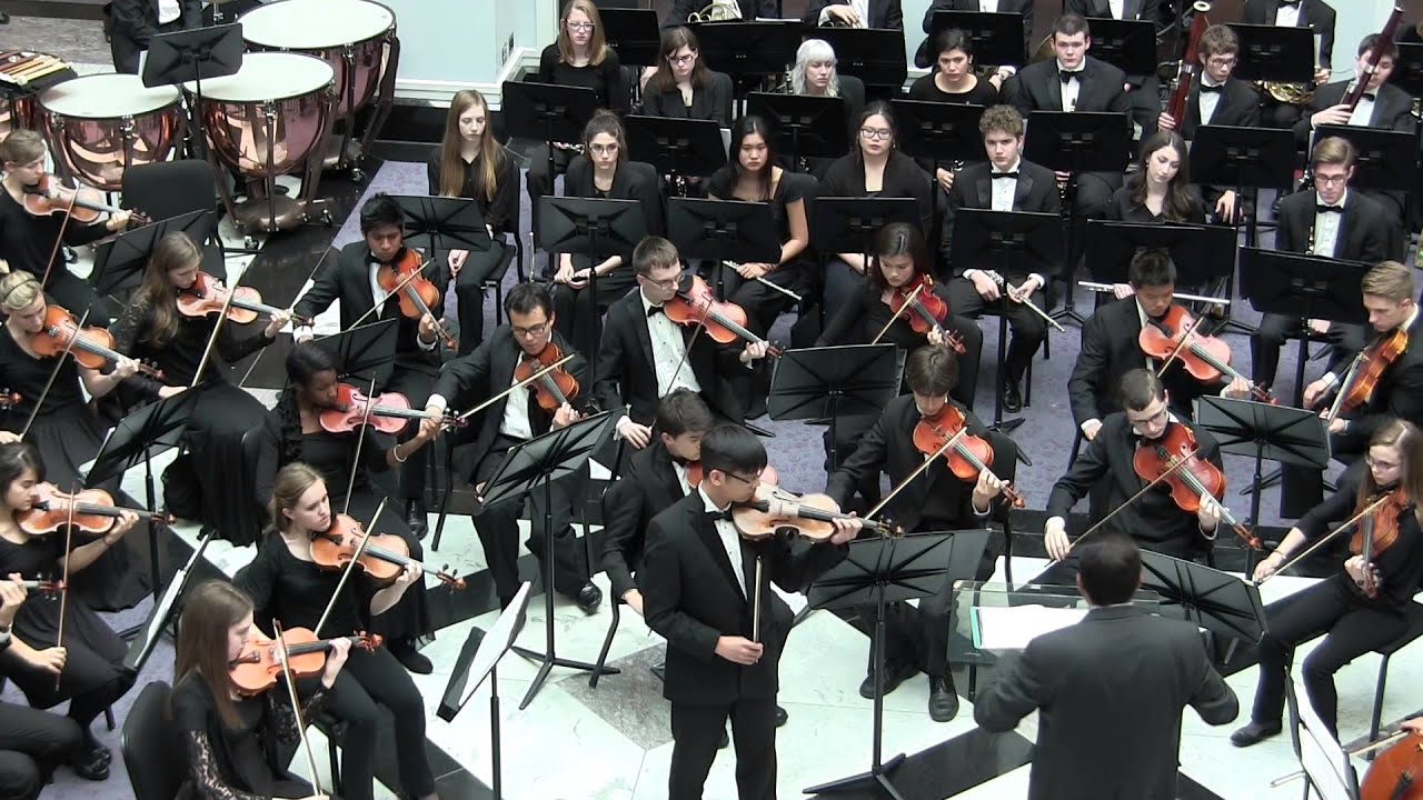 Fort Worth Youth Orchestra ~ Saint-Saëns Violin Concerto No. 3 - YouTube